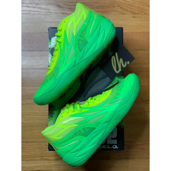 Puma | Shoes | Size 7 Puma Lamelo Ball Mb2 Nickelodeon Slime Athletic ...